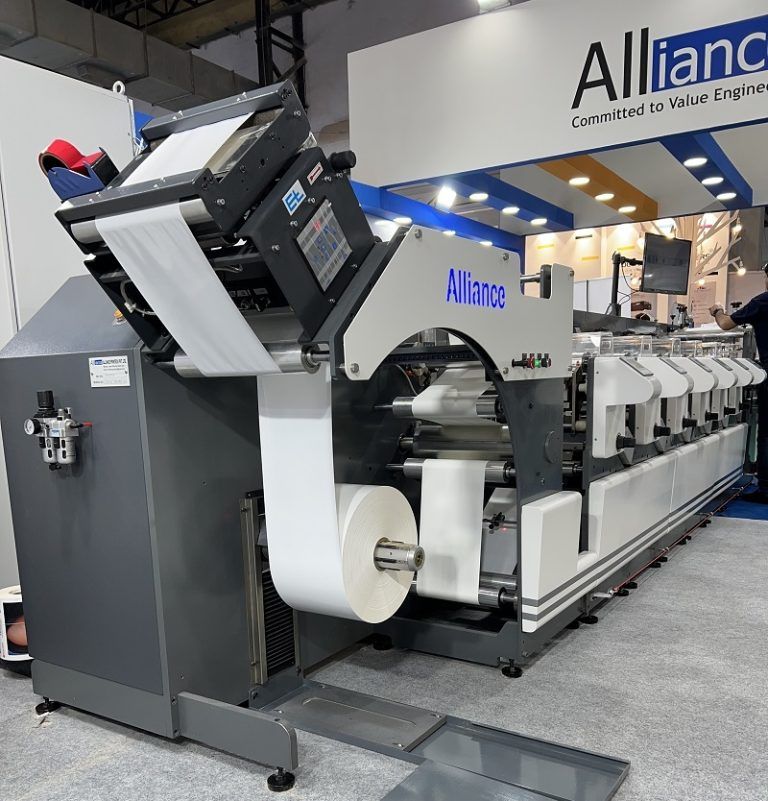 Nova A5 Flexo Label Press – Alliance Printech